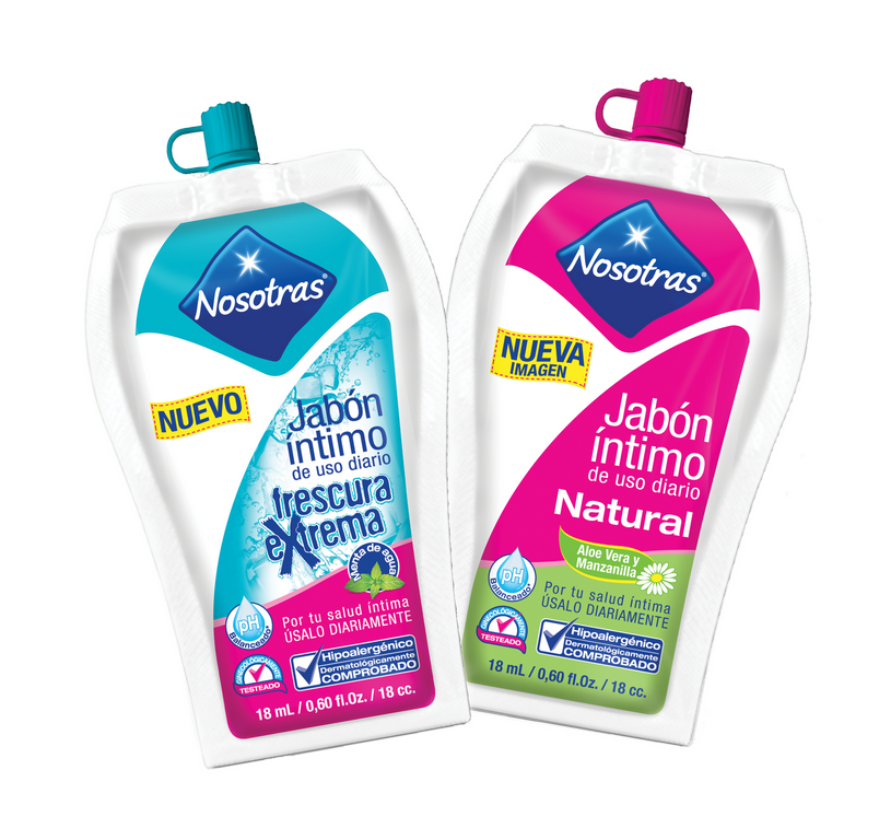 Jabón íntimo Nosotras con nueva presentación – Flow Magazine